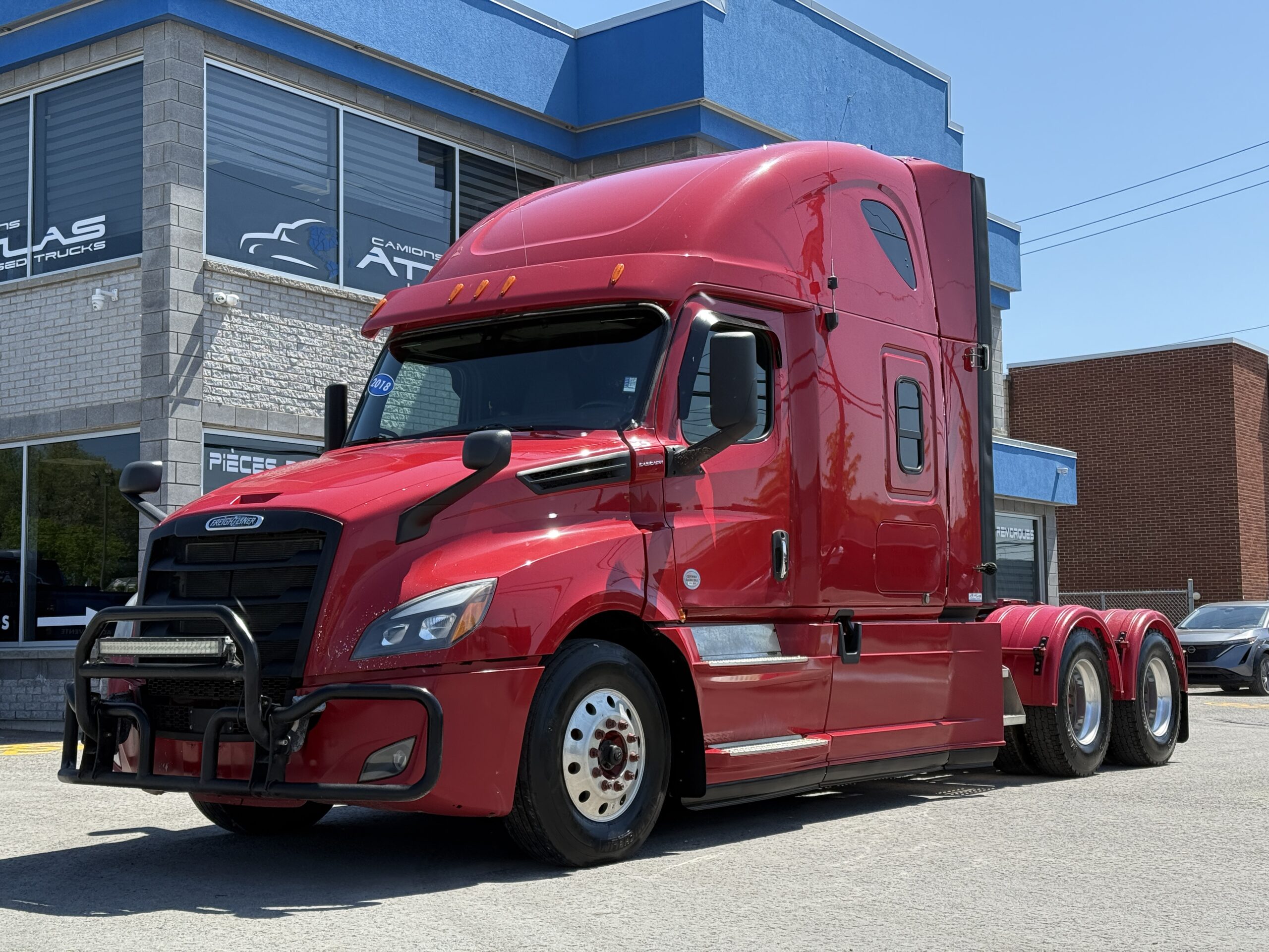 Freightliner Cascadia 126 2018, Automatique, DD15 505hp, Couchette High ...