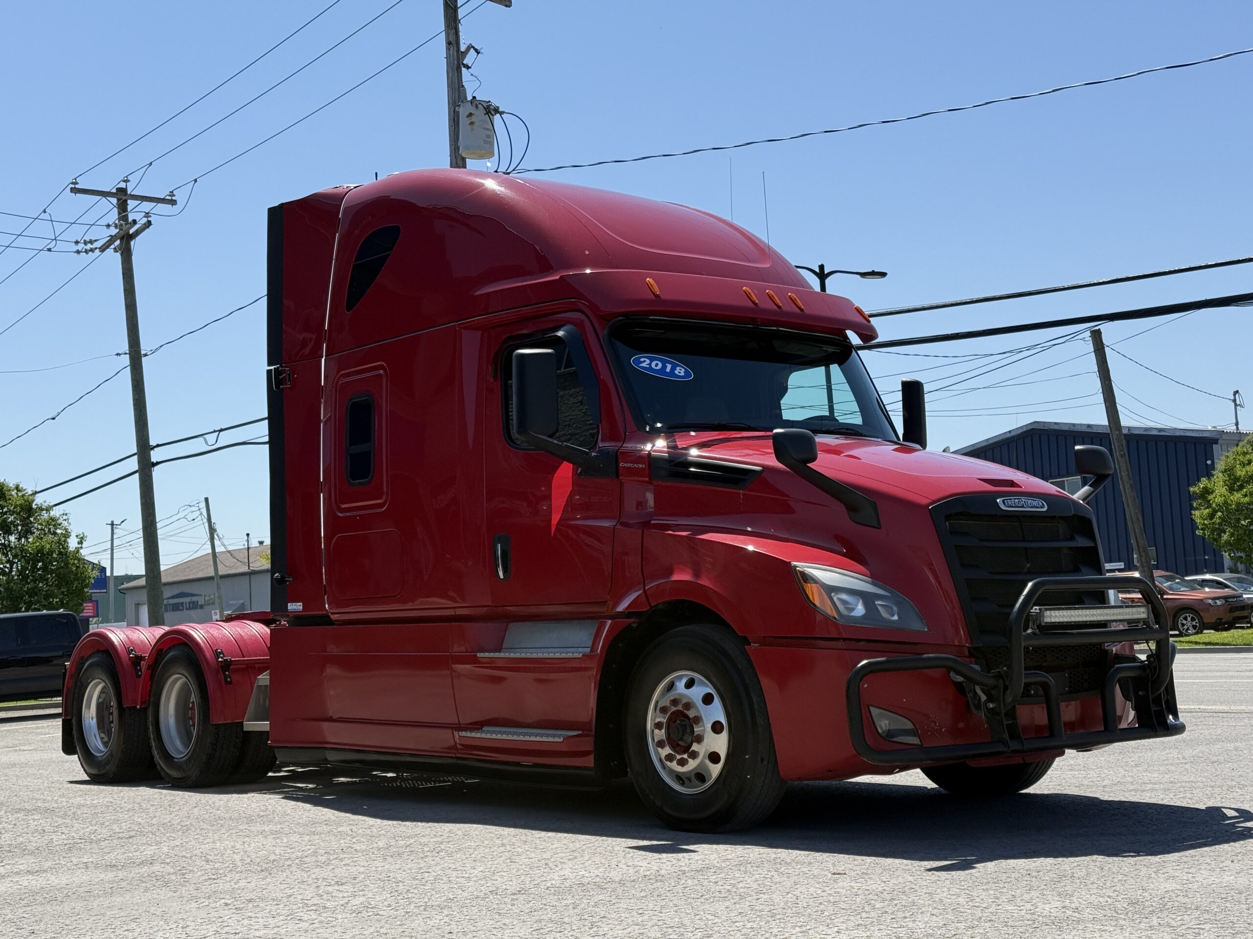 Freightliner Cascadia 126 2018, Automatique, DD15 505hp, Couchette High ...
